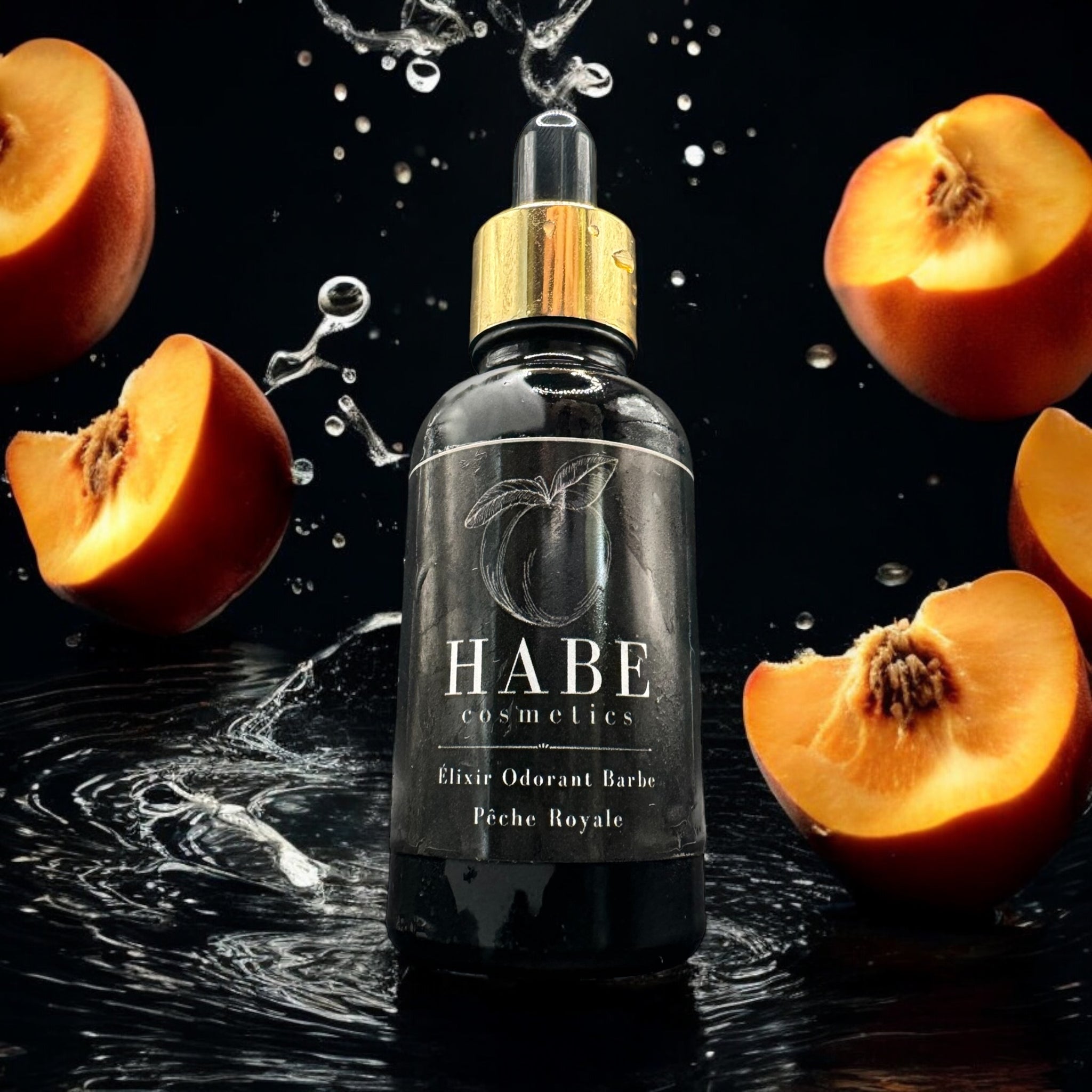 Pêche Royale - Élixir Odorant pour Barbe - 30ml